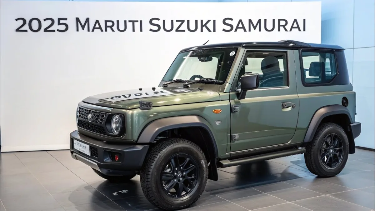 Suzuki Samurai 2025 Launched – Powerful Engine, Rugged Design ...